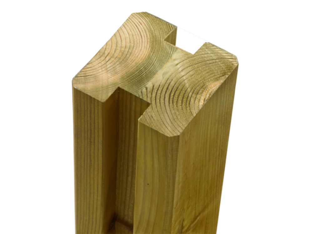 POTEAU RAINURE INTER 9x9x300