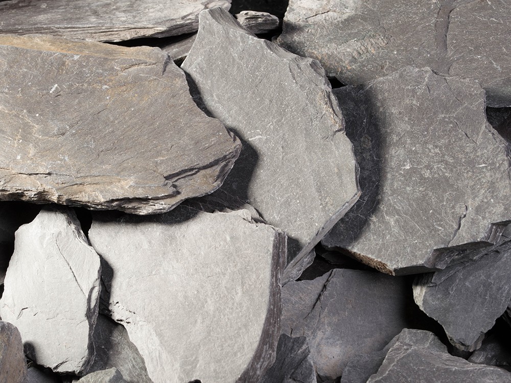 ARDOISE NOIRE 4-7 cm VRAC